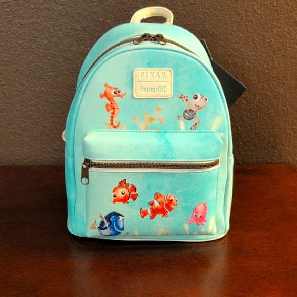 Loungefly | Bags | Loungefly Disney Finding Nemo Blue Mini Backpack ...